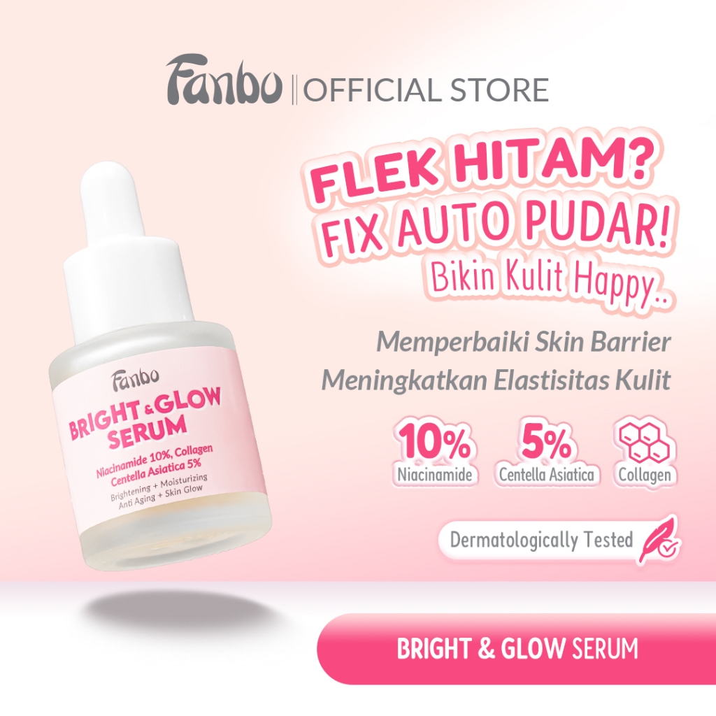 Jual Fanbo Skin Goals Bright & Glow Serum | Shopee Indonesia
