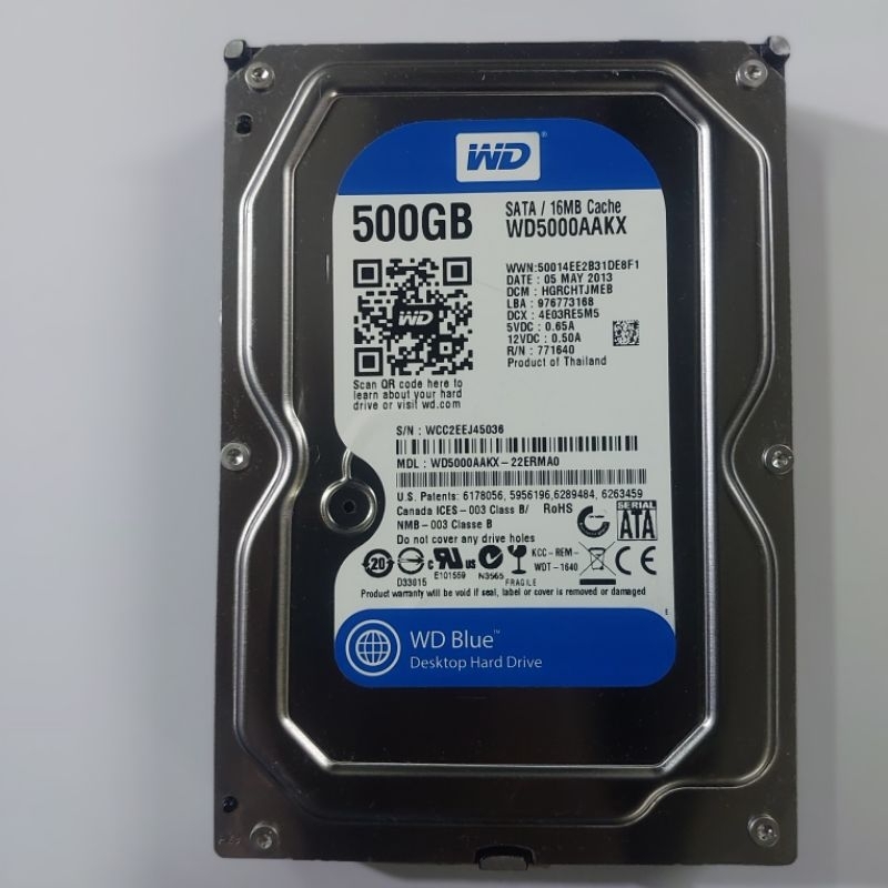 Jual Hard Disk HD HDD Hardisk Harddisk 500GB 3.5inch Sata Internal ...