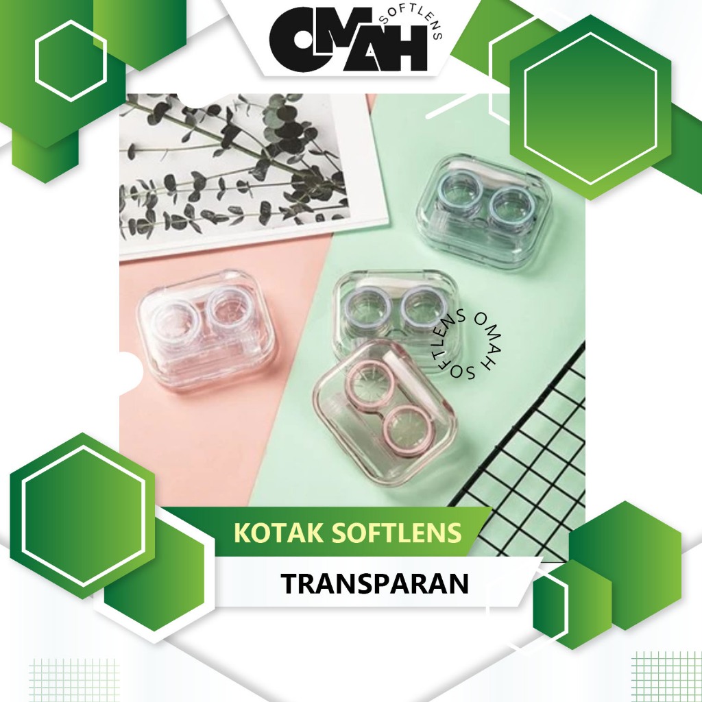Jual Kotak Softlens Transparan / Kotak Softlens Transparan 3 in 1 ...