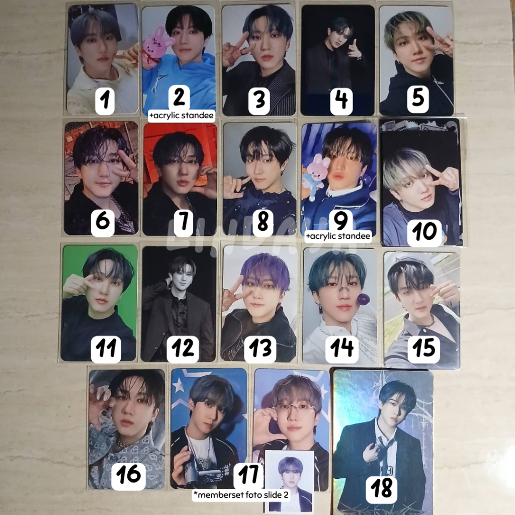 Jual Changbin Stray Kids Photocard Official HOP ATE GIANT LD POB PC SKZ ...
