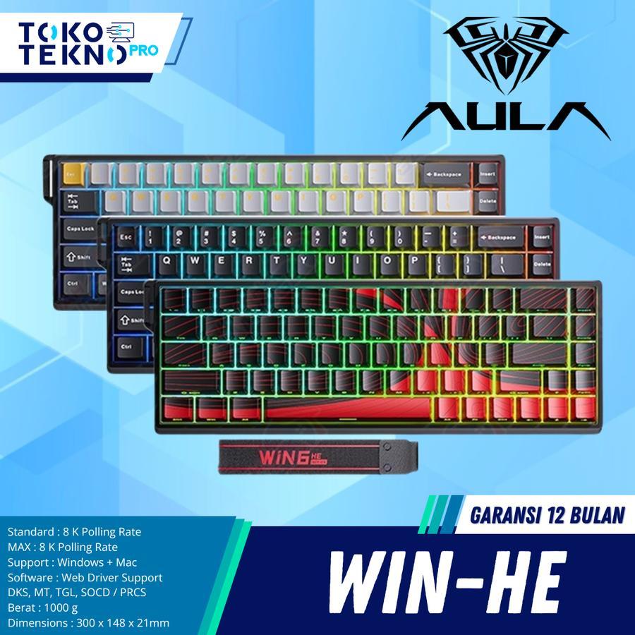 Jual Aula Win68 / Win-68 / Win60 / Win-60 Rapid Trigger HE Magnetic ...