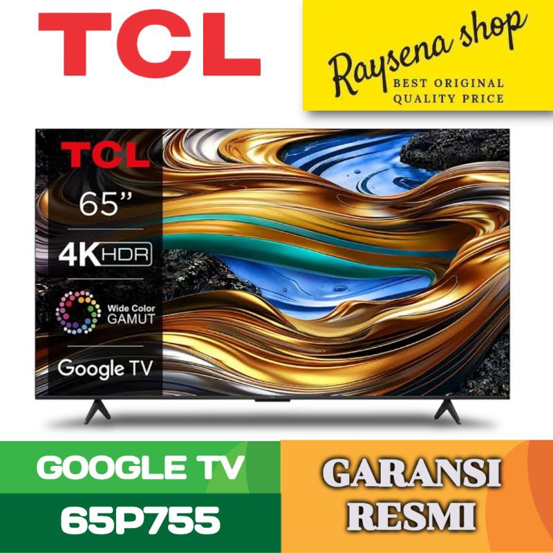 Jual TCL 65P755 GOOGLE TV NEW GARANSI RESMI VISION ATMOS 65 INC TCL ...