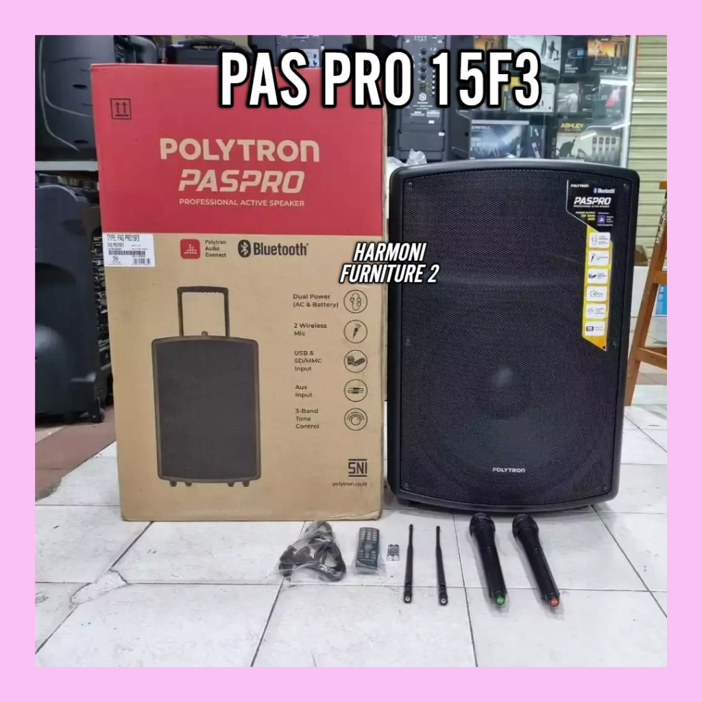 Jual SPEAKER POLYTRON PAS PRO 15 F3 SPEAKER POLYTRON PASPRO-15F3 SALON ...