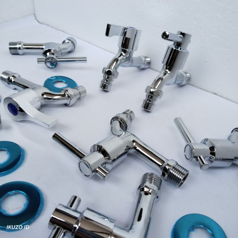 Jual Awet Tebal Keran Taman Chrome Kran Wudhu Keran Sambungan Selang ...