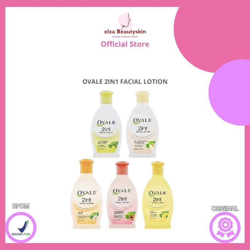 Jual Ovale 2in1 Facial Lotion | Shopee Indonesia