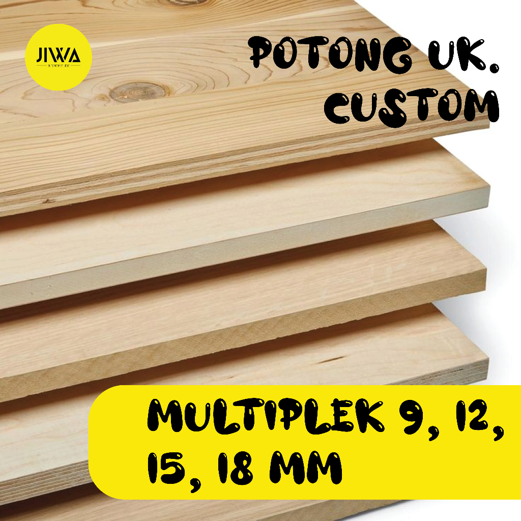 Jual Triplek Multiplek 9, 12, 15, 18 mm Plywood Potongan / Custom ...