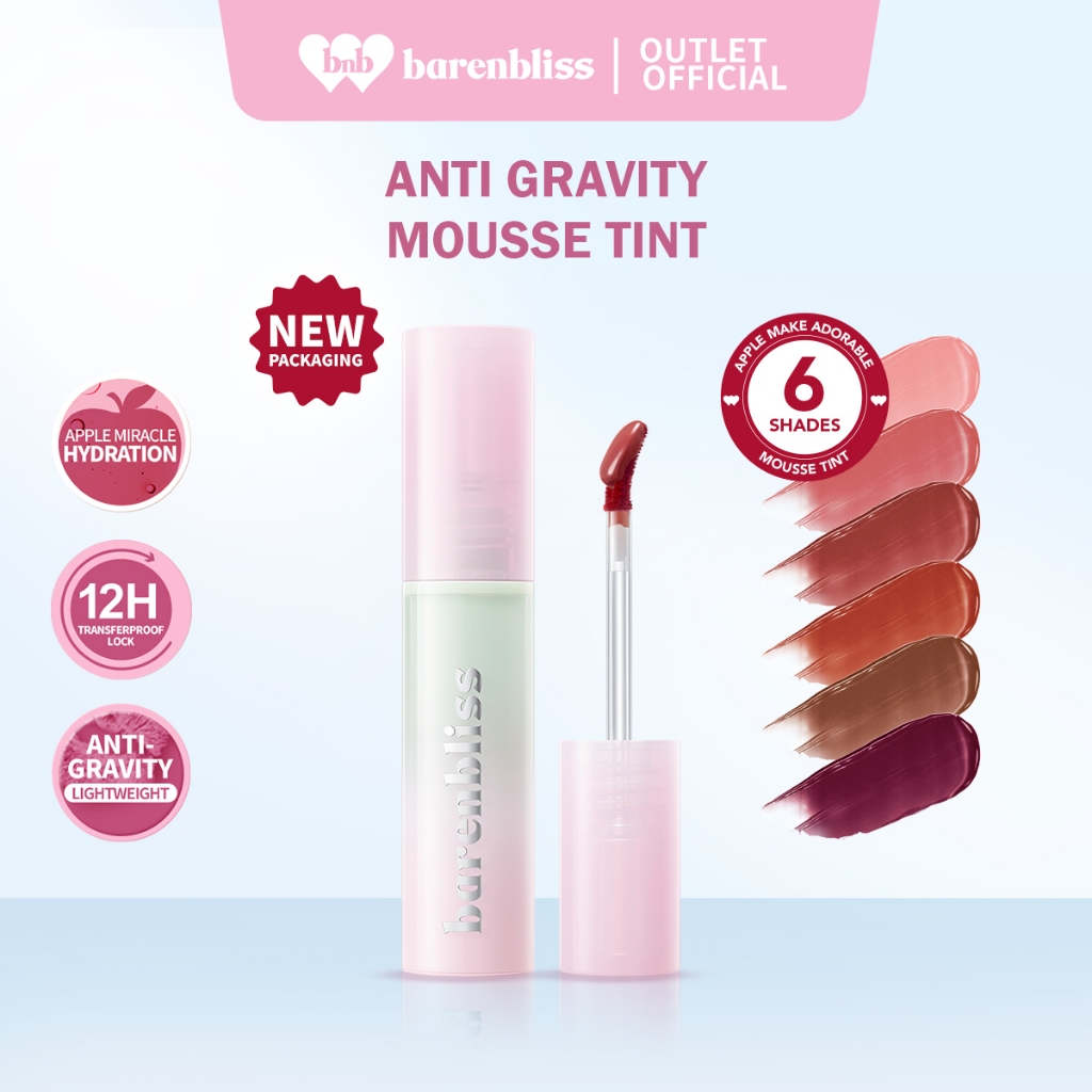 Jual BNB barenbliss Apple Makes Adorable Mousse Tint | Shopee Indonesia