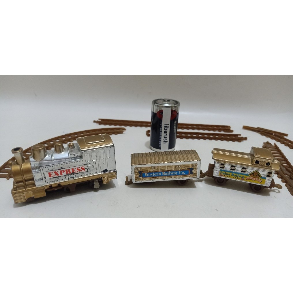Jual Junk plarail express train locomotive western railway union track ...