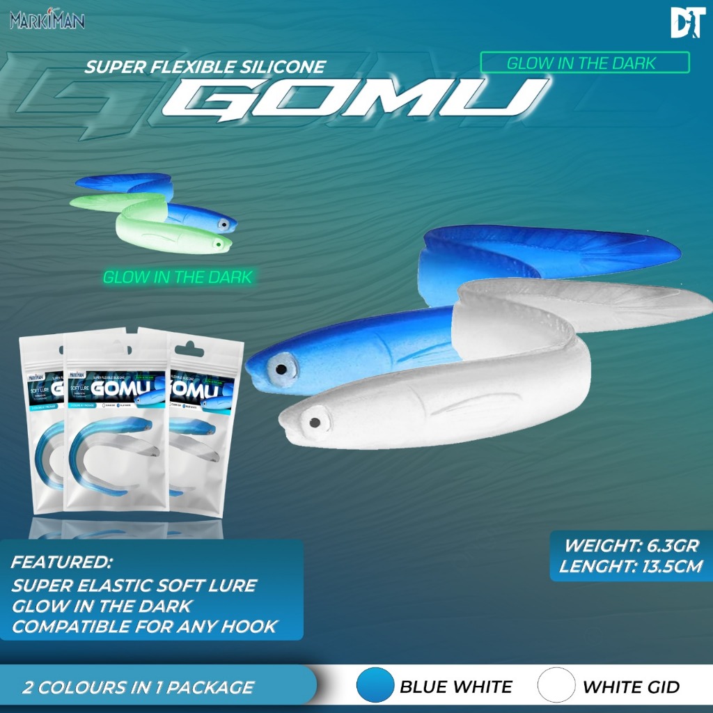 Jual Umpan Pancing SoftLure Soft Lure 10 Pcs Karimun Soft Tech Markiman ...