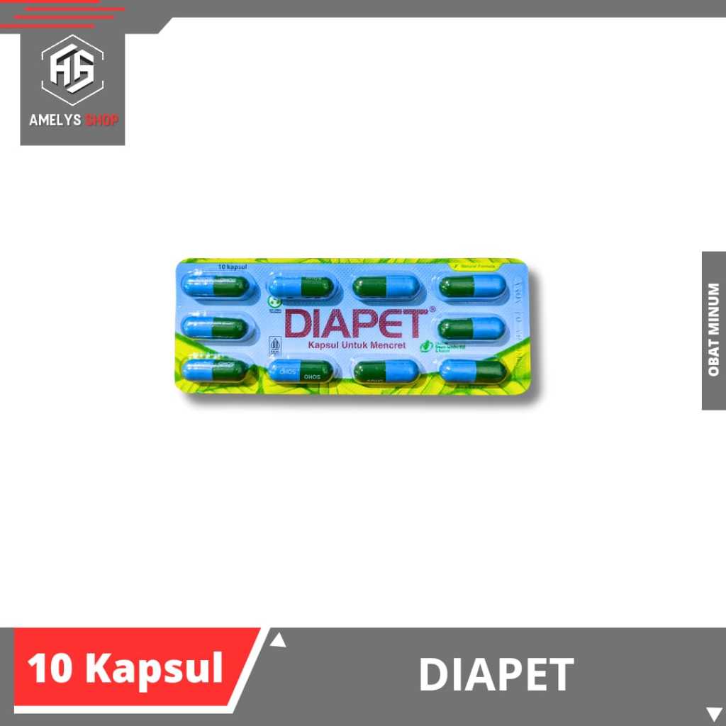 Jual Diapet Anak Sirup Mencret 1 Sachet 10 ml & Diapet Kapsul Untuk ...