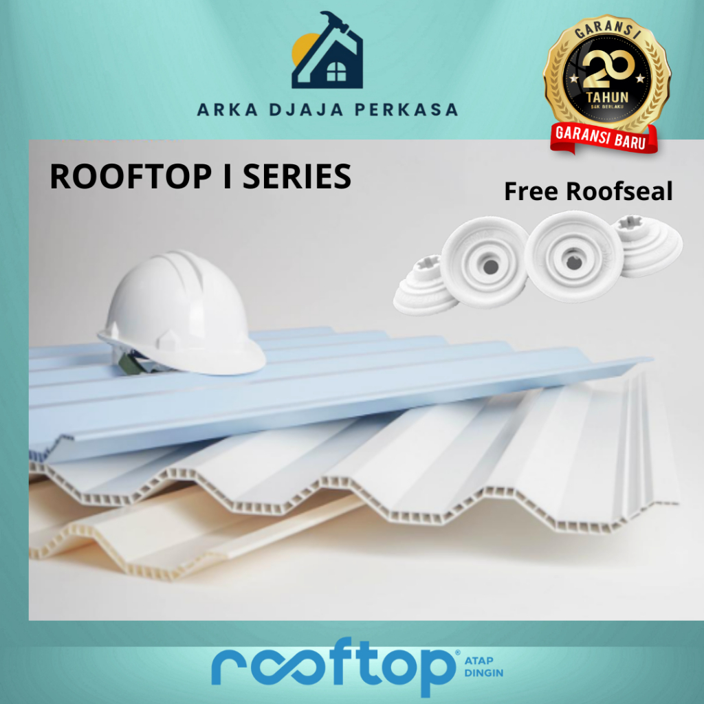 Jual Atap Dingin Rooftop uPVC I Series Double Layer | Shopee Indonesia