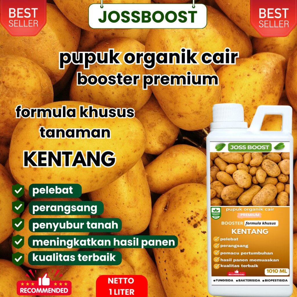 Jual Pupuk Organik Cair Booster KENTANG, POC JOSSBOOST Kentang, poc ...