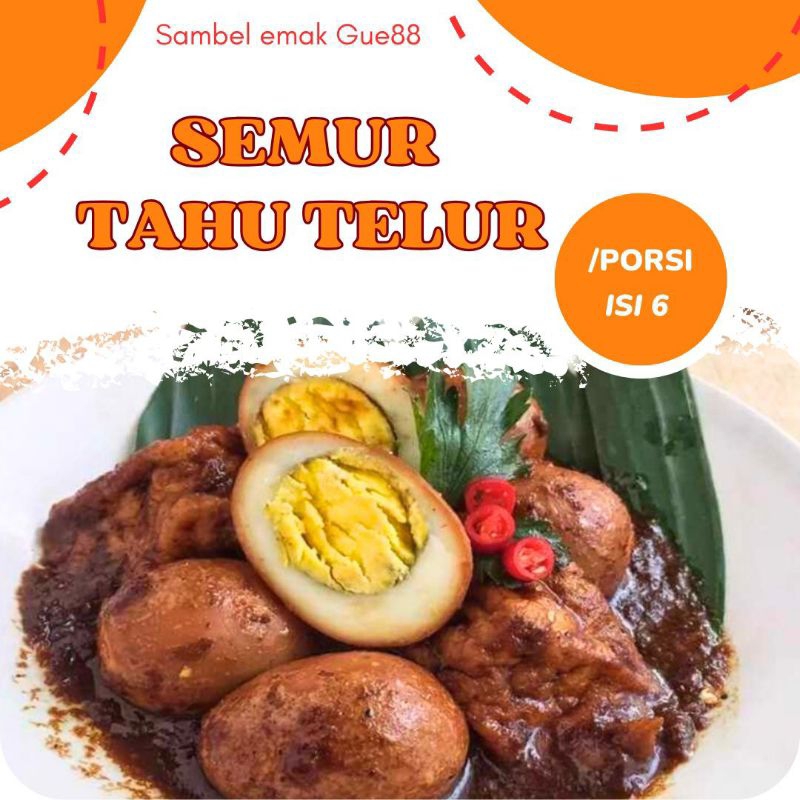 Jual MASAKAN RUMAHAN**SEMUR TELUR DAN TAHU /PORSI (3TELUR DAN 2 TAHU ) | Shopee Indonesia
