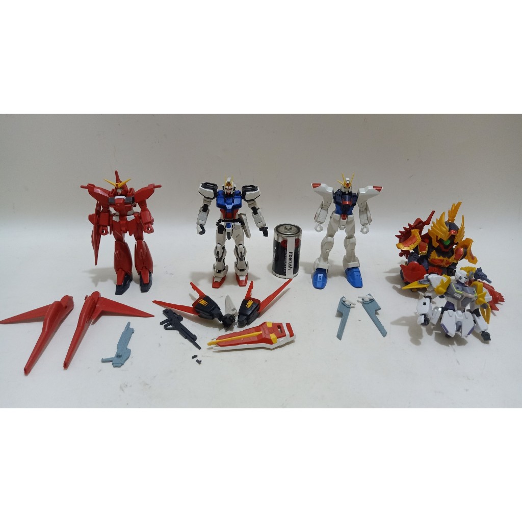 Jual Set JUNK Bandai RG aile strike gundam , FG destiny abyss saviour ...
