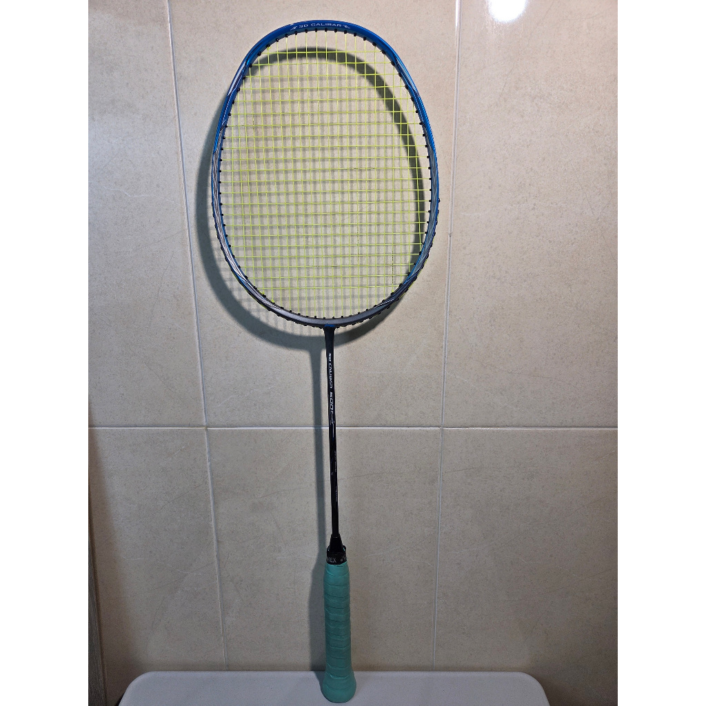 Jual RAKET BADMINTON LINING 3D CALIBAR 600C Second | Shopee Indonesia