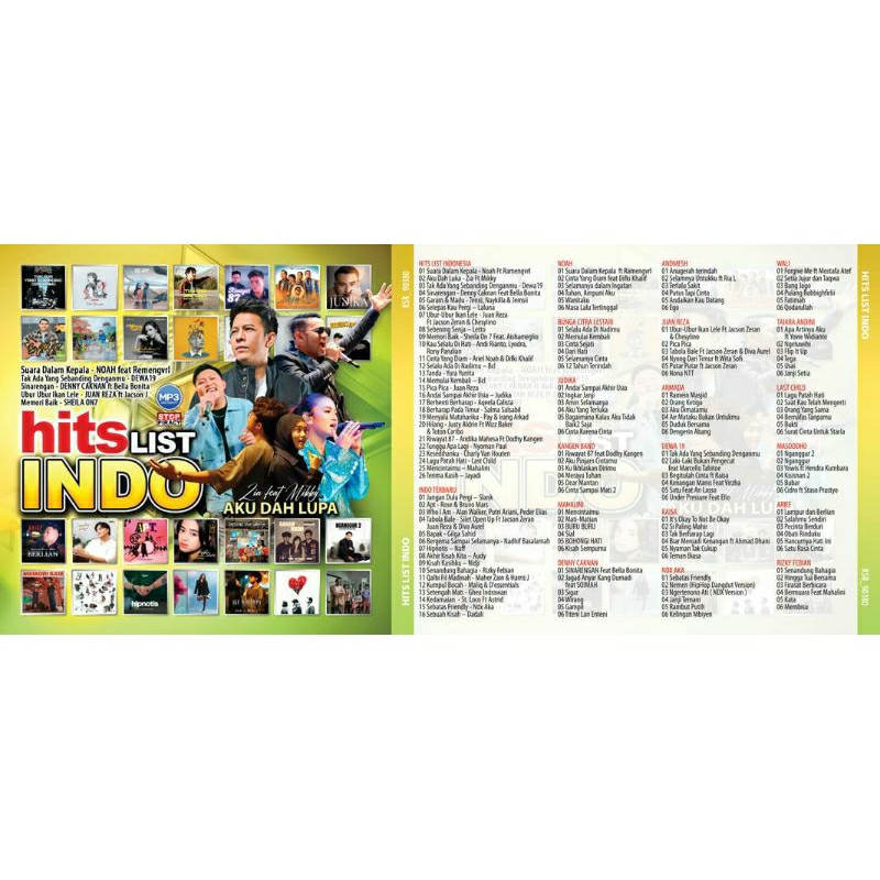 Jual KASET MP3 AUDIO LAGU HITS LIST INDO .2025 - KOMBILASI TERBARU | Shopee Indonesia