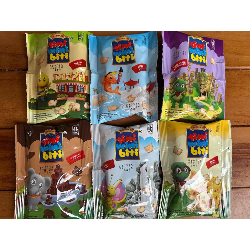 Jual Sobisco Tini Wini Biti Kue Asin All Varian 30g | Shopee Indonesia