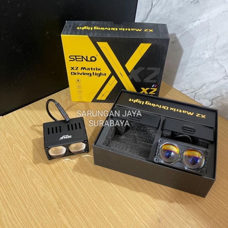 Jual Lampu Tembak Mini Projie SENLO X2 V3 45 watt/pcs FLAT CUT OFF ...