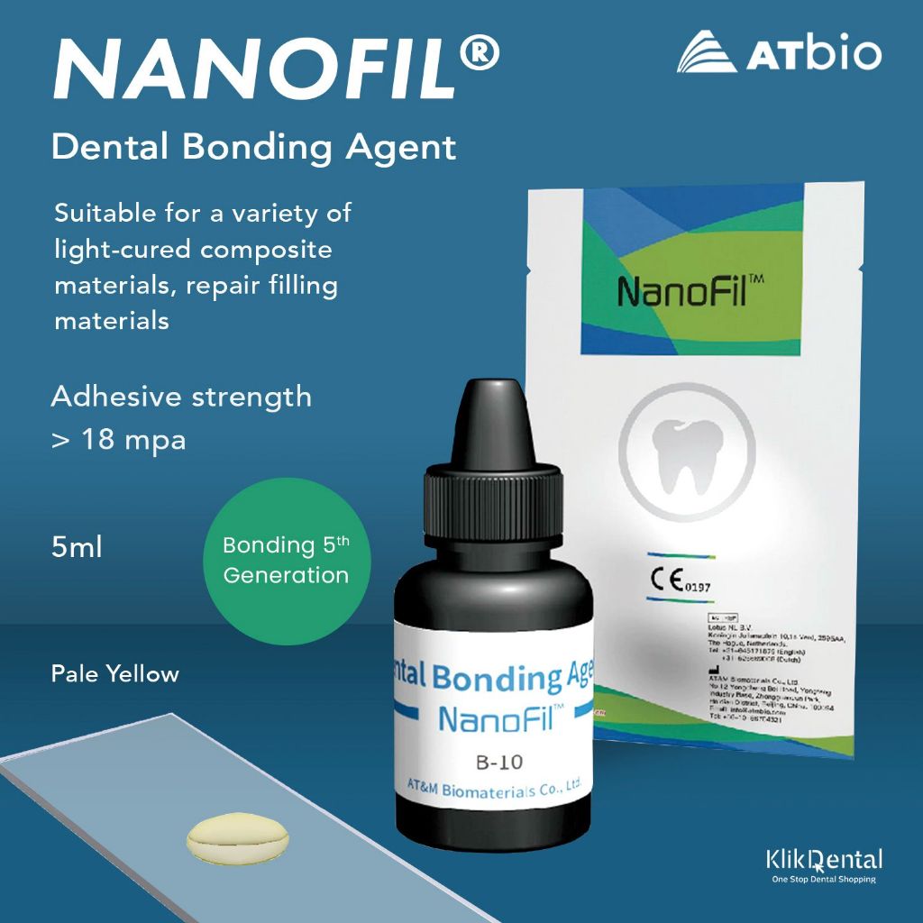 Jual KLIK DENTAL NanoFil Dental Etching Bonding (5Ml) | Shopee Indonesia