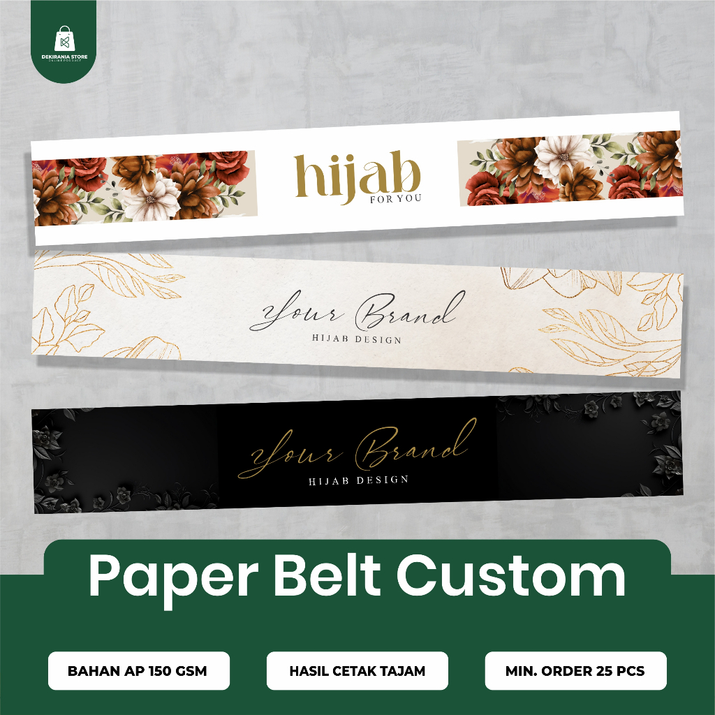 Jual Minimal Order 100 PCS [Free Design] Roll Hijab / Roller Hijab ...