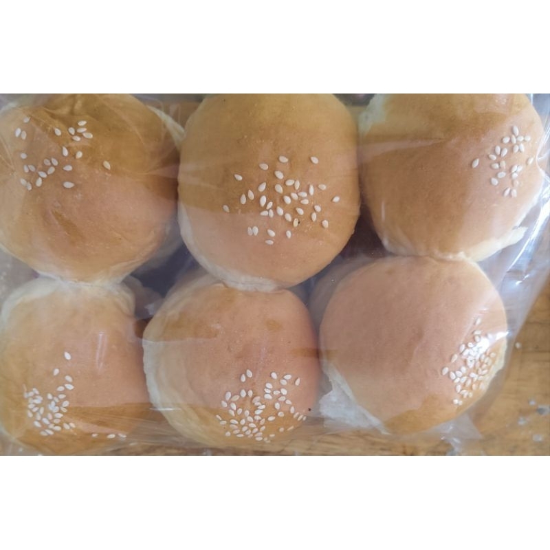 Jual roti burger wijen mini isi 12 pcs / biji | Shopee Indonesia