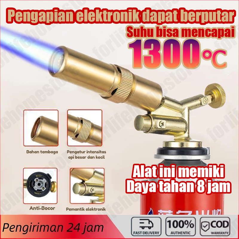 Jual 【COD】Kepala Gas Blowtorch Bahan Full Kuningan Anti Karat Las Api ...