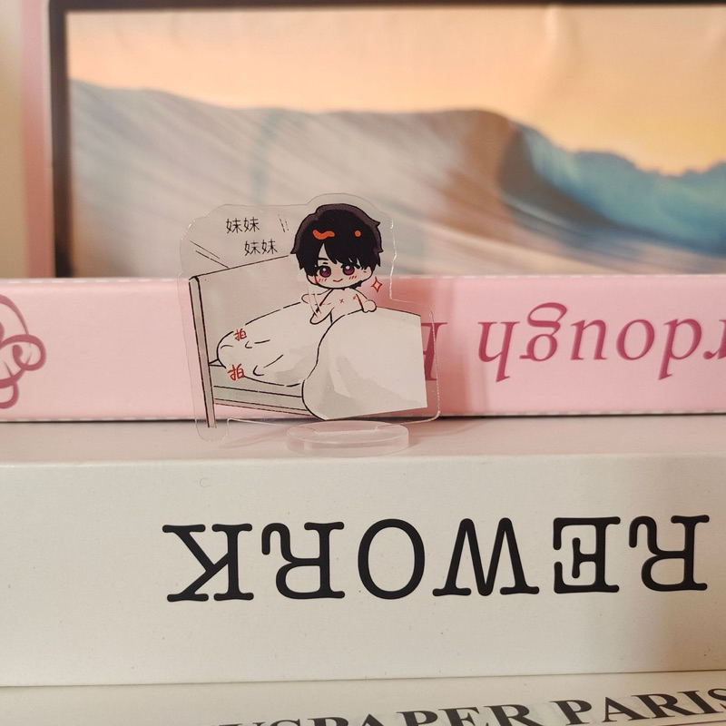 Jual Love and Deepspace cute chibi karakter bed standee Caleb, Sylus ...