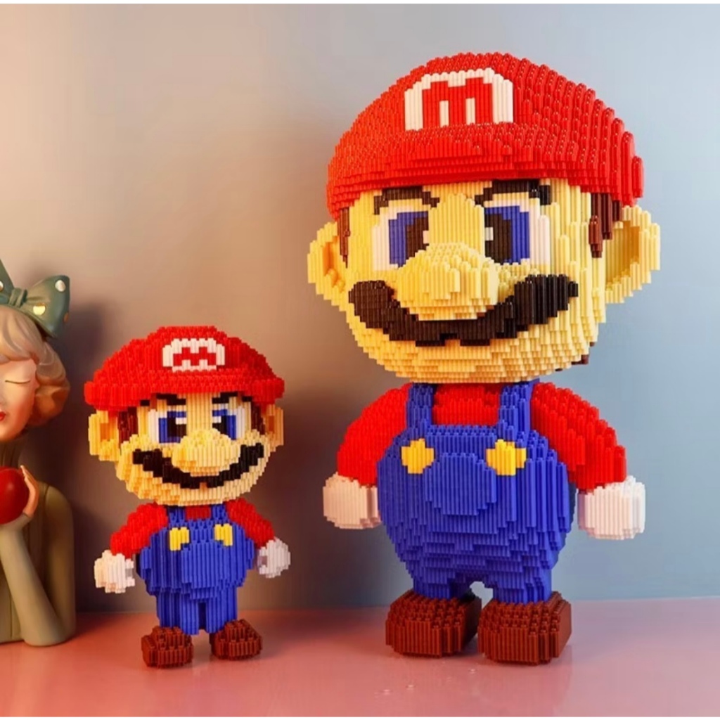 Jual SMU - Mainan Nano Blocks MEDIUM/JUMBO Super Mario & Luigi, Blok ...
