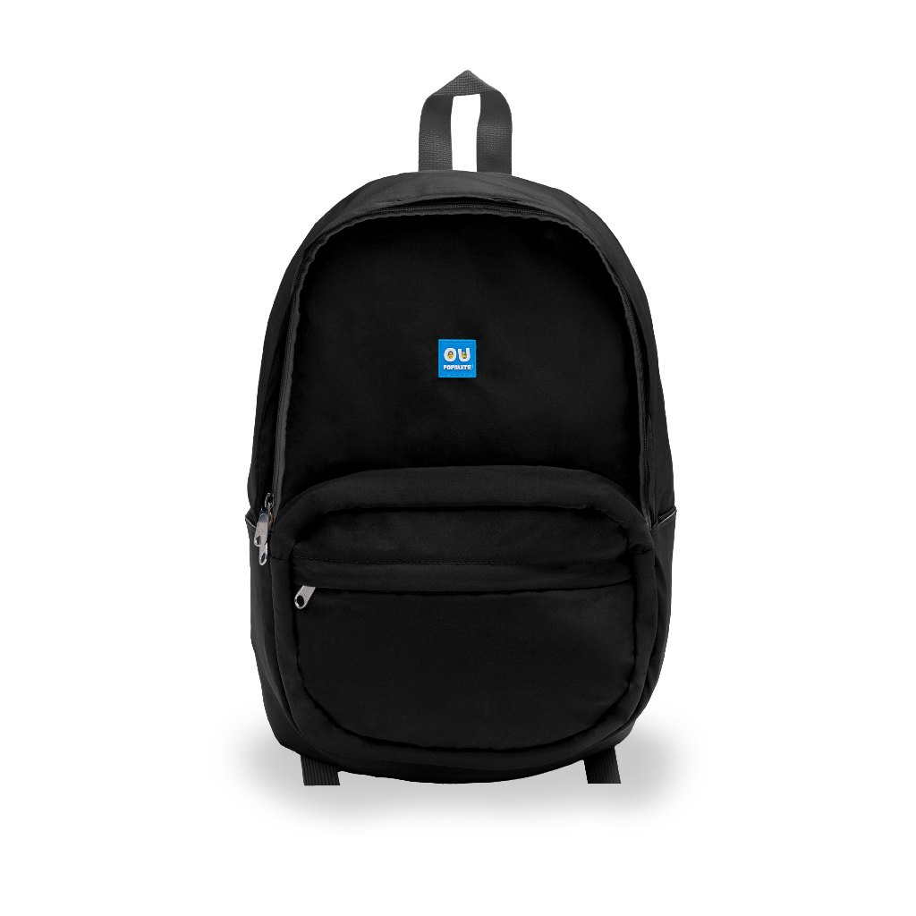 Jual OU Classic Backpack in Black | Shopee Indonesia