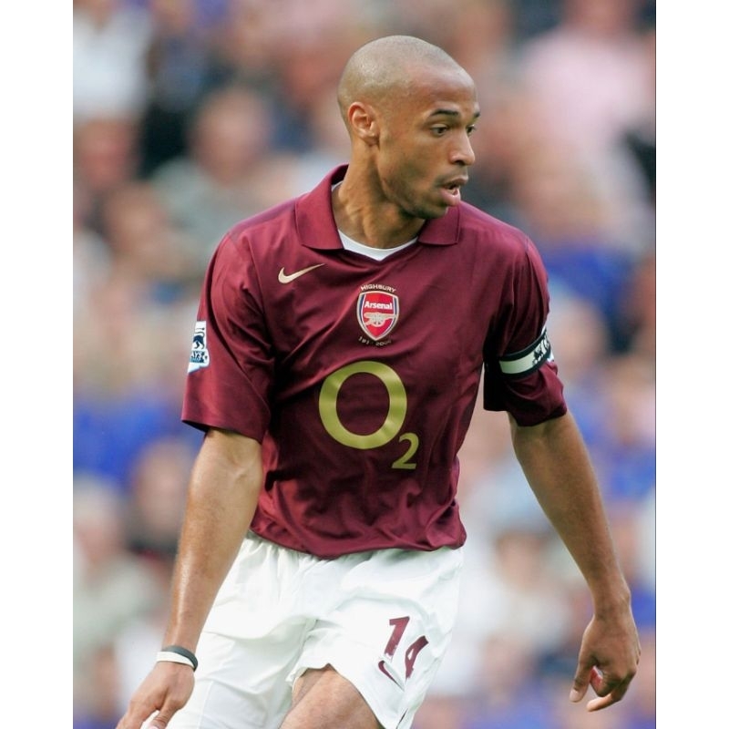 Jual JERSEY RETRO 2005 HOME 05 ARS MAROON BOLA O2 HIGHBURY HENRY ...