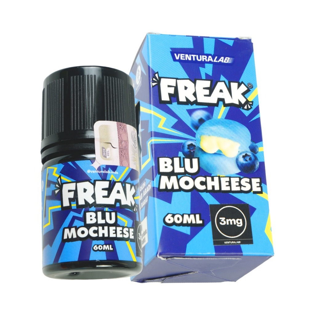 Jual Freak Blu Mocheese 60ML by Ventura Lab x Vape On x Rayvapor ...