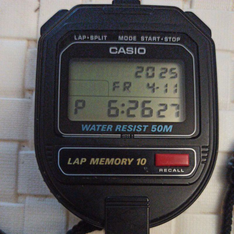 Jual Stopwatch CASIO HS-30W Made in Japan, second normal | Shopee Indonesia