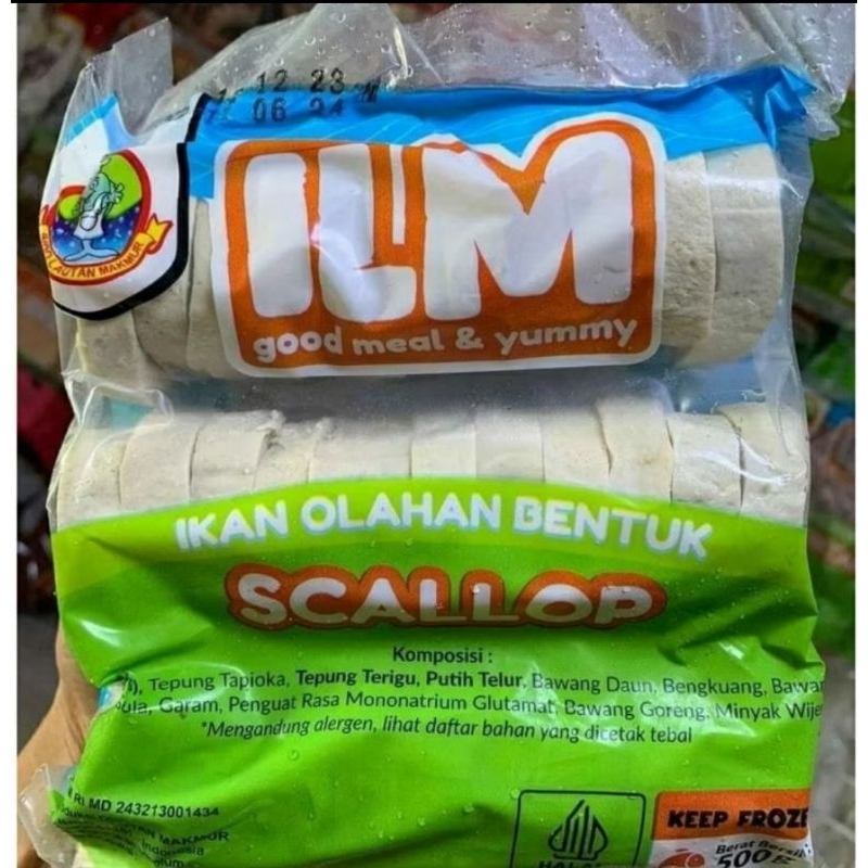 Jual ILM ikan olahan bentuk Scallop, 500g | Shopee Indonesia