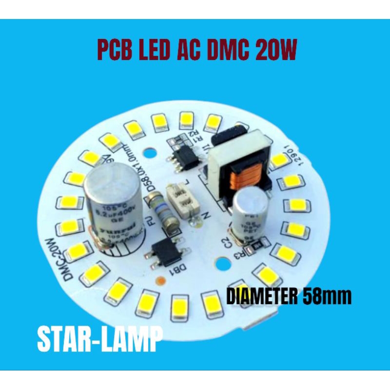 Jual PCB LED AC 20W (DMC) | Shopee Indonesia