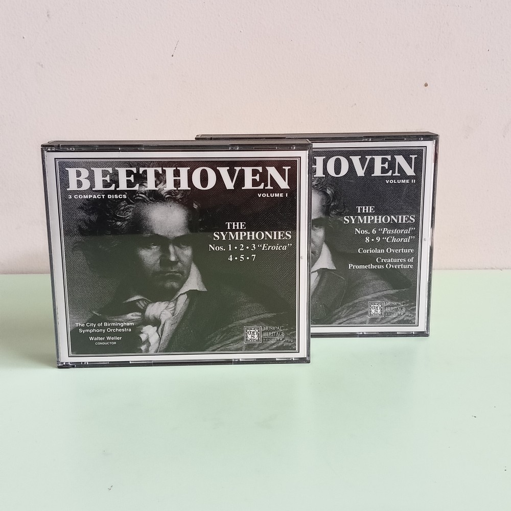 Jual CD Beethoven The Symphonies Set 6 pcs Original Musik Klasik ...