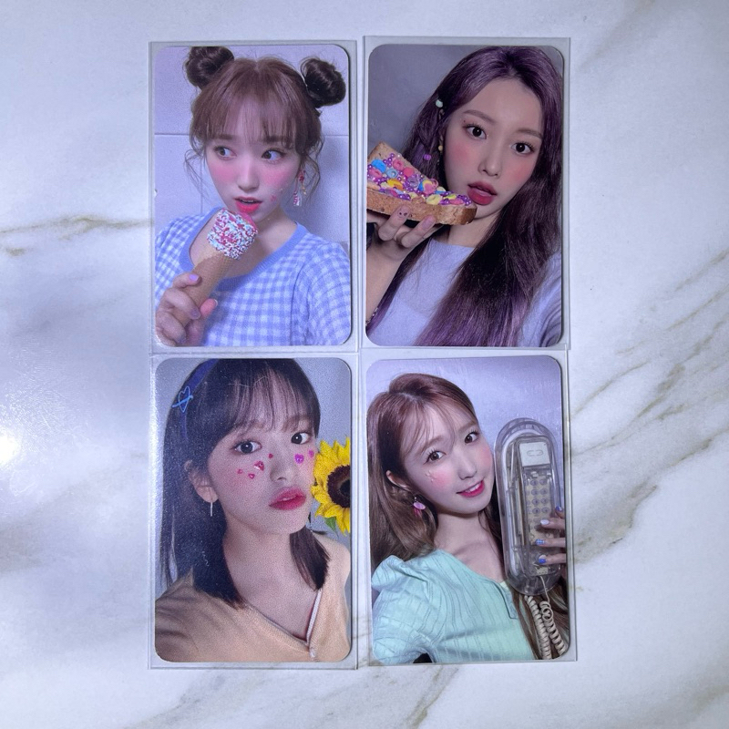 Jual Official Photocard PC Yujin Hitomi Hyewon Nako IZ*ONE Yujin Sunflower Nako Ice Cream Hitomi ...