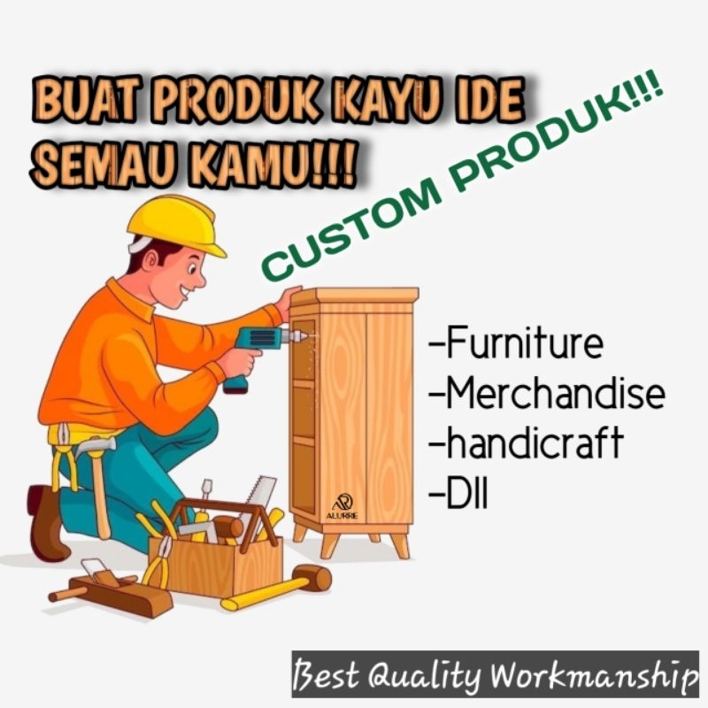 Jual Buat Produk Ide Semau Kamu Custom Produk Kayu | Shopee Indonesia
