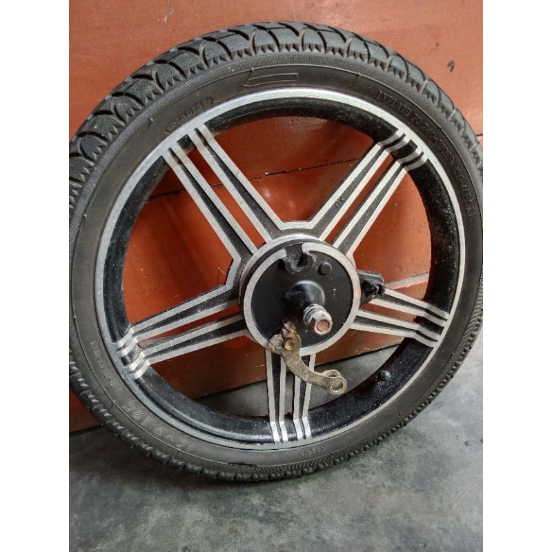 Jual VELG DEPAN PLUS BAN LUAR DALAM SEPEDA LISTRIK RING16 | Shopee ...
