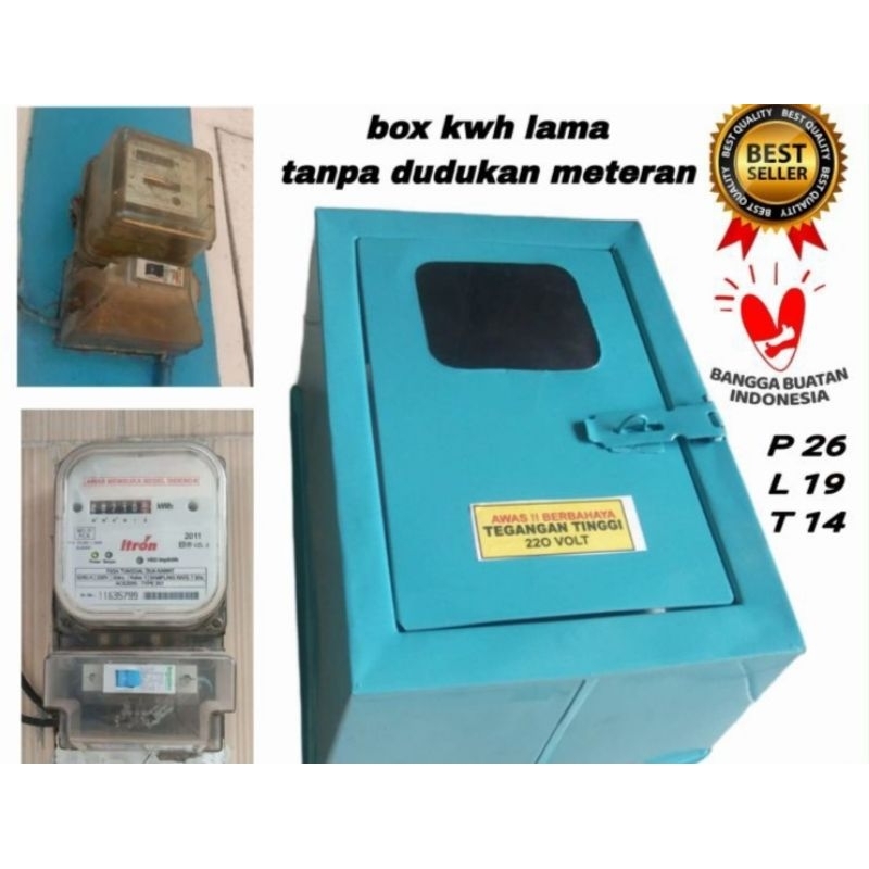 Jual Box Meteran Listrik KWH Lama Ukuran Kecil , Tutup Meteran Listrik ...