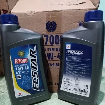 Jual Oli SGO ECSTAR R7000 1,3 Liter 1 Dus Isi 12 Botol Original 10W-40 ...