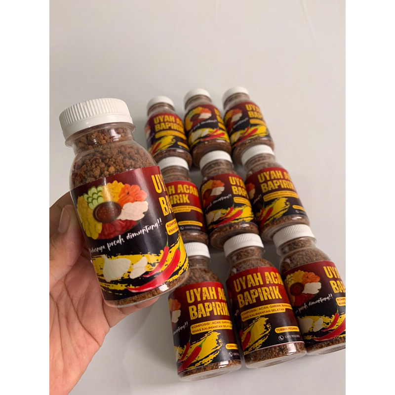 Jual UYAH ACAN BAPIRIK KHAS KALIMANTAN SELATAN ISI 100gr | Shopee Indonesia