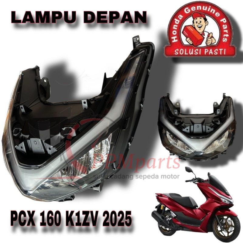 Jual Lampu Depan PCX 160 K1ZV 2025 Original Honda 33100-K1ZV-NA1 ...