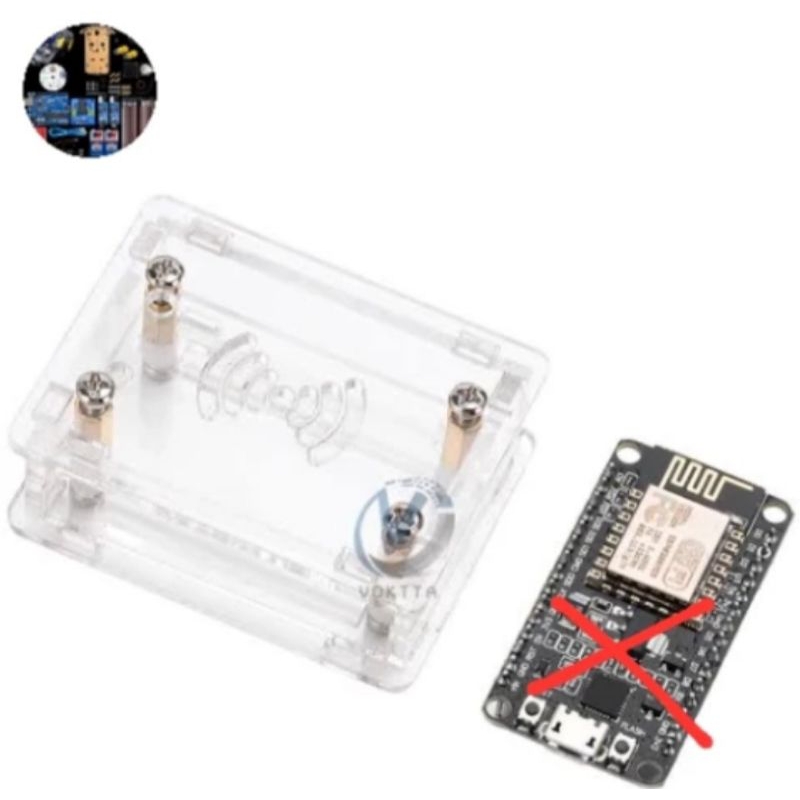 Jual HANYA CASING BOX NODEMCU V2Y AMICA IOT TIPE USB C TYPE OR MICRO ...