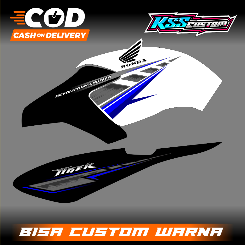 Jual stripingg tiger albino body putih - striping tiger revo variasi ...