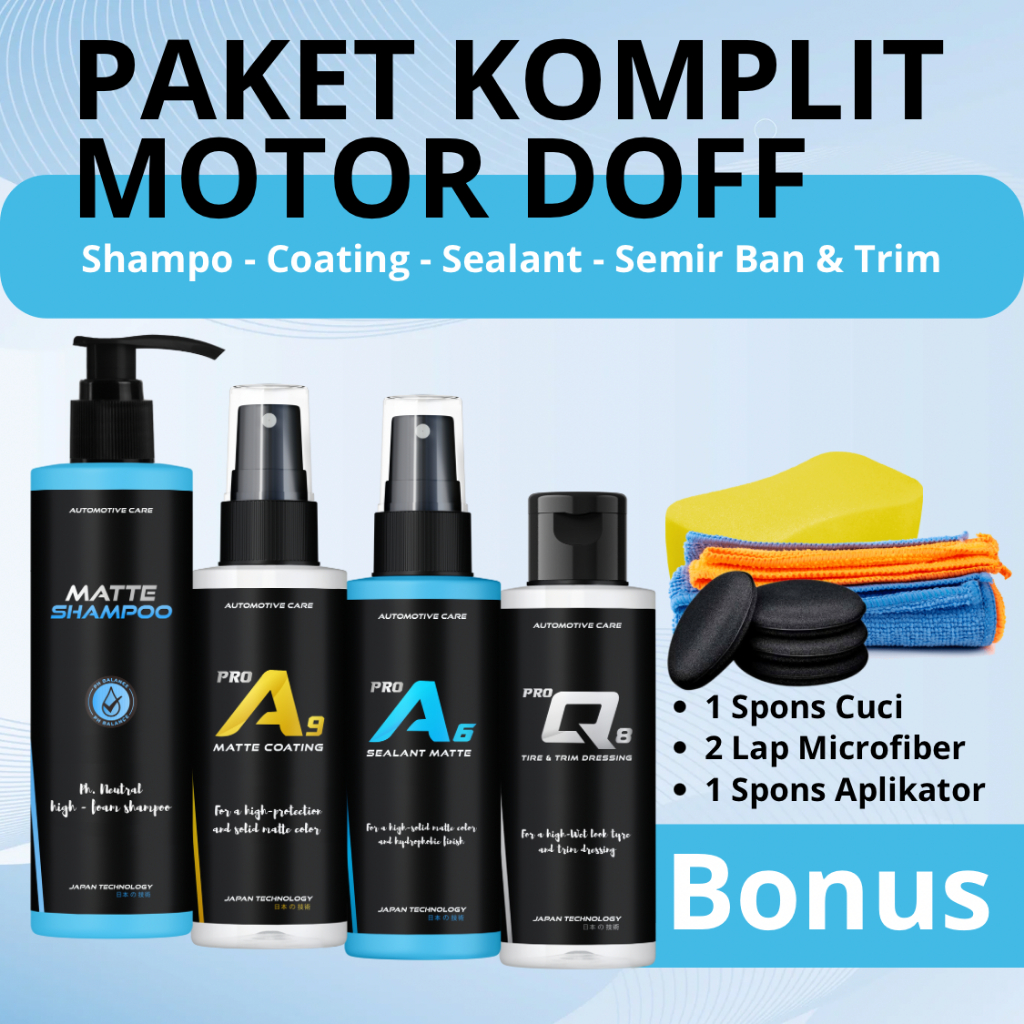 Jual Pengkilap Body Motor Doff / Mobil Doff / Matte / Doff Specialist ...