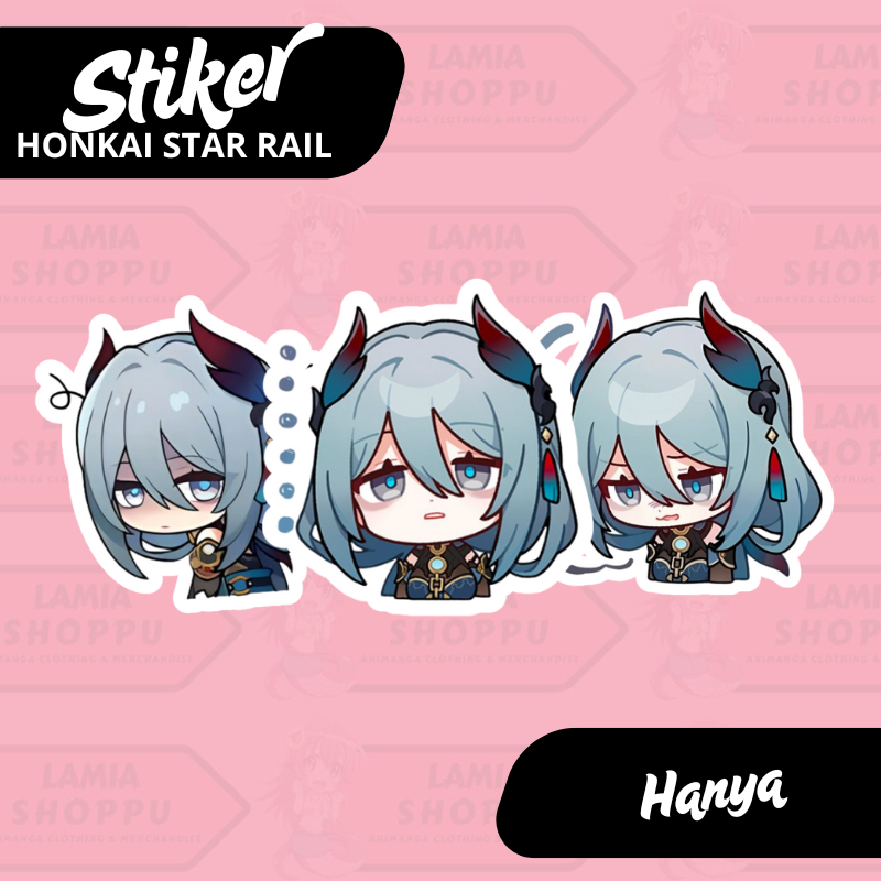 Jual Stiker Honkai Star Rail Hanya | Sticker Hanya HSR | Merch Anime ...