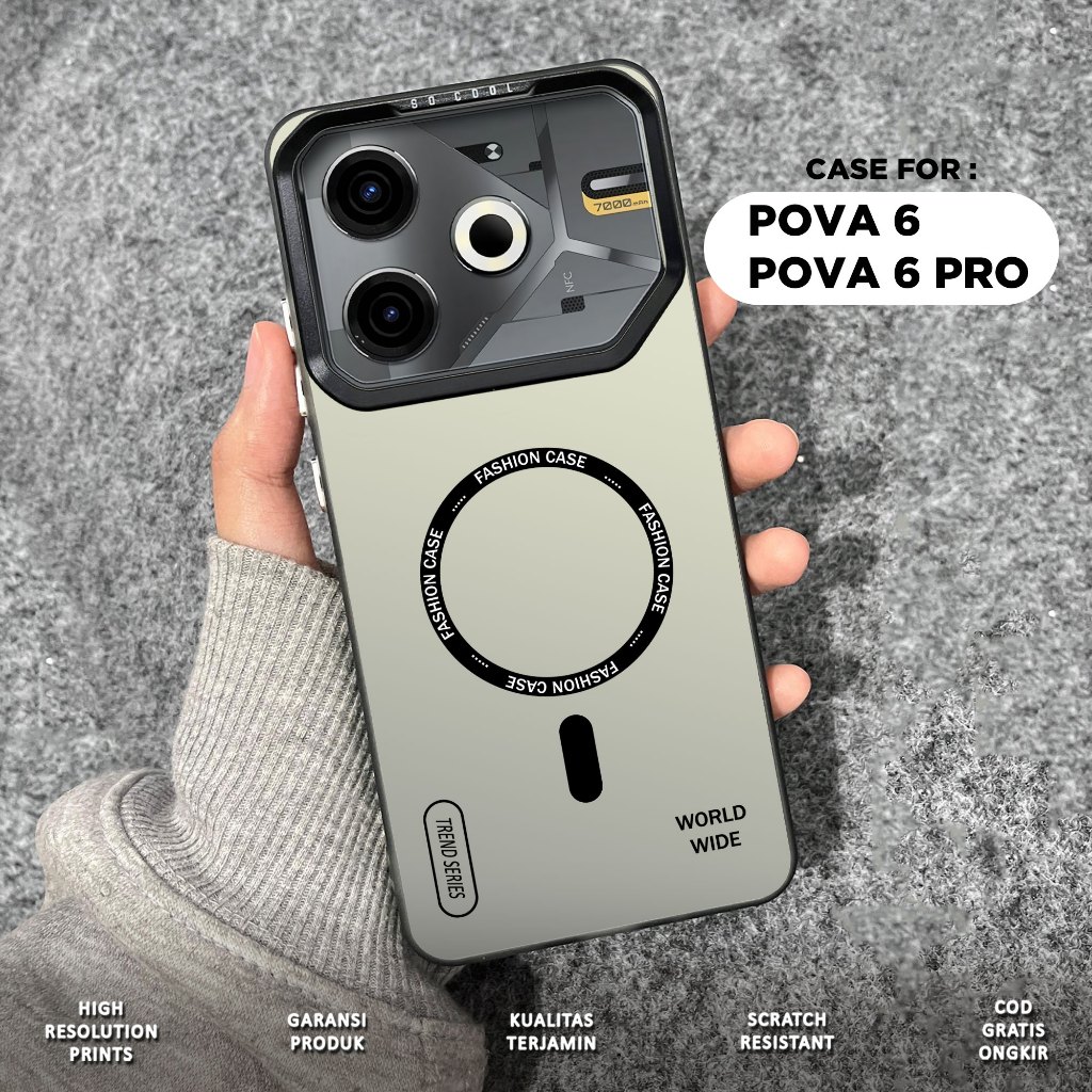 Jual Case Tecno Spark 10 Pro Spark Go 1 Spark 30 Pro So Cool Hologram Premium Motif Magsafe