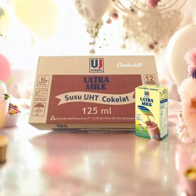 Jual SUSU UHT ULTRA MILK COKLAT 125 ML 1 DUS ISI 40 PCS / SUSU ULTRA MILK | Shopee Indonesia