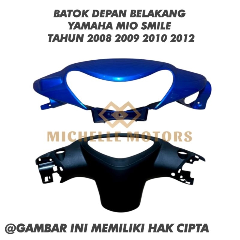 Jual Batok totok lampu depan belakang Yamaha mio smile 28D warna biru ...