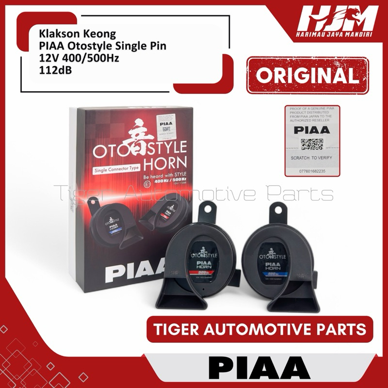 Jual Klakson Keong PIAA Oto Style Single Connector Type 12V 400/500Hz 112dB Original | Shopee ...